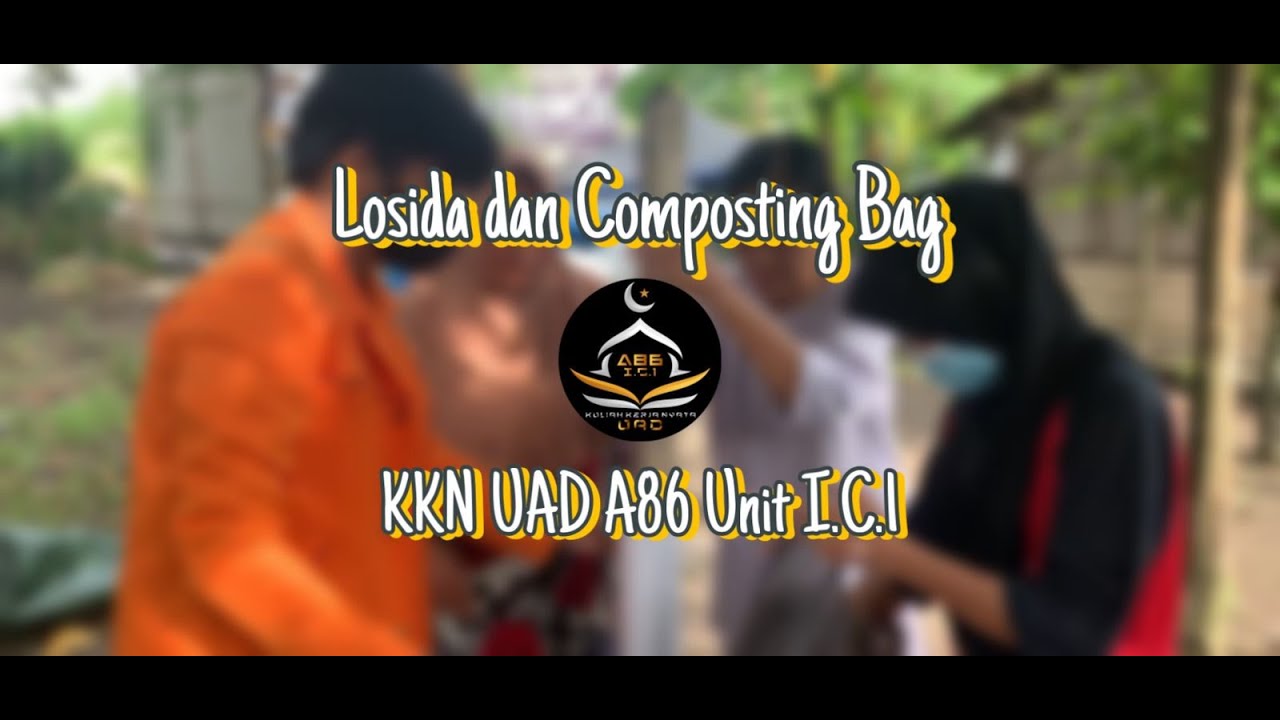 Penggunaan losida dan kompos bag - YouTube