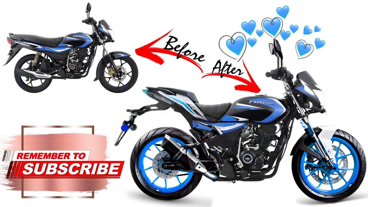 Bajaj Platina 100cc motorcycle Full Modified 2022 🔥🔥😱🔥 || Mh04 Modified ...