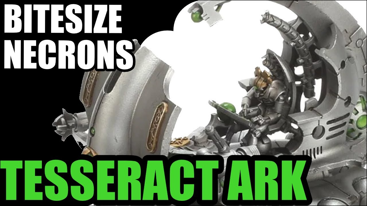 Tesseract Ark - Bitesized Necrons - 9th Edition Review - YouTube