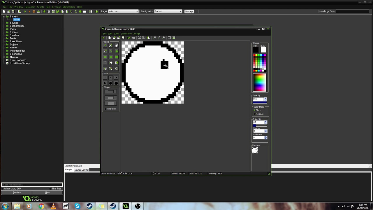 Gamemaker(1) - Sprites - YouTube