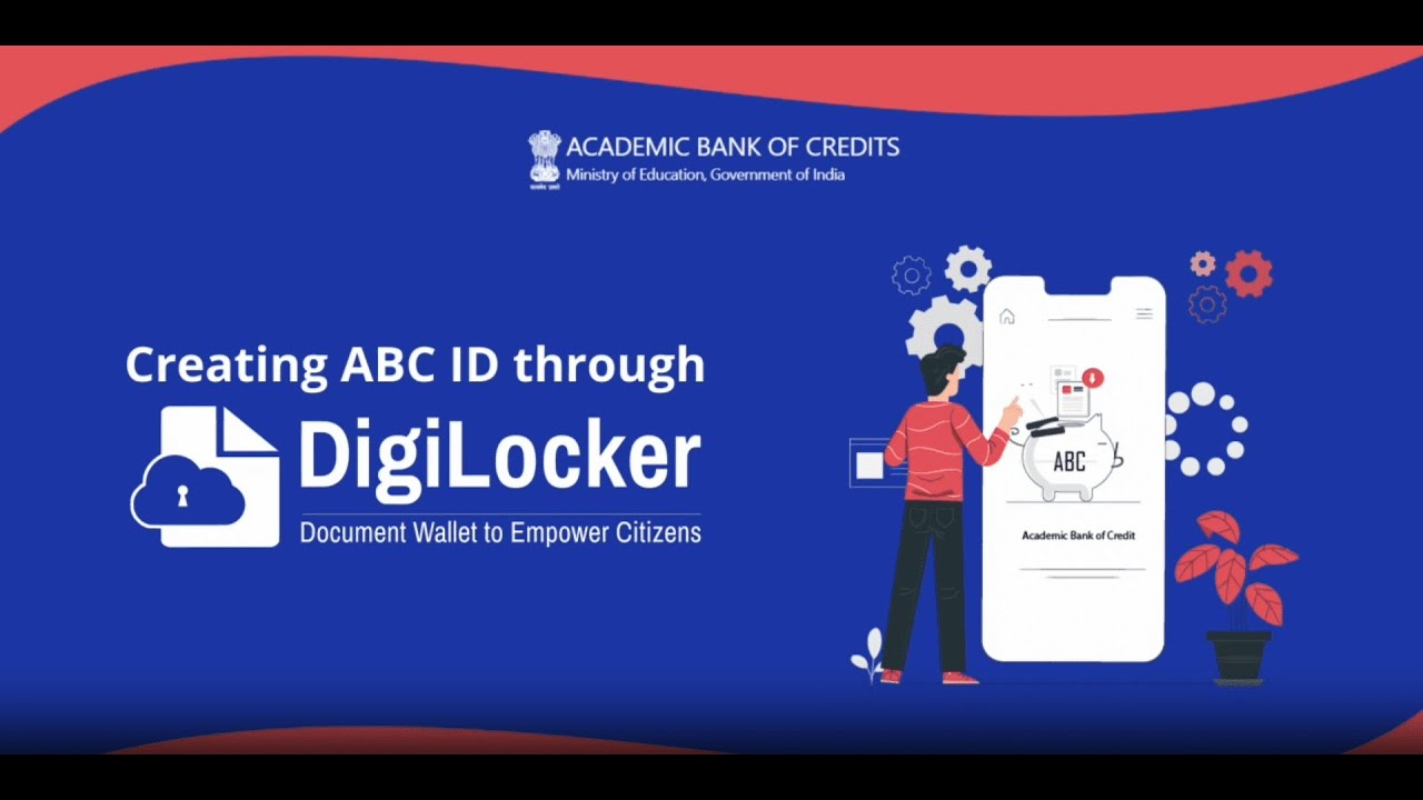 How to create ABC ID using Digilocker mobile app. Digilocker એપ દ્વારા ...