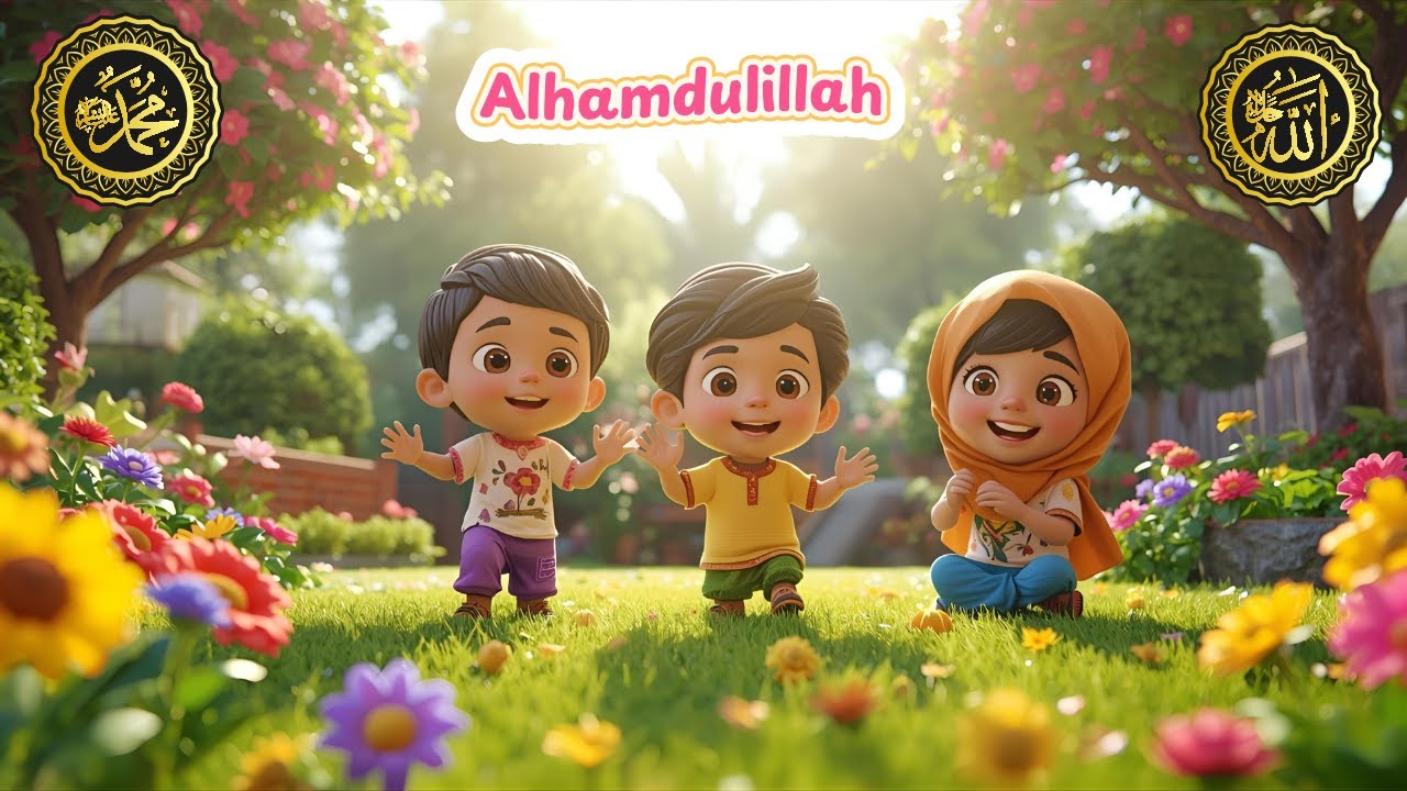 Islamic Songs for Kids Islamic Videos For Kids🌟 #MiniMuslims #islam # ...