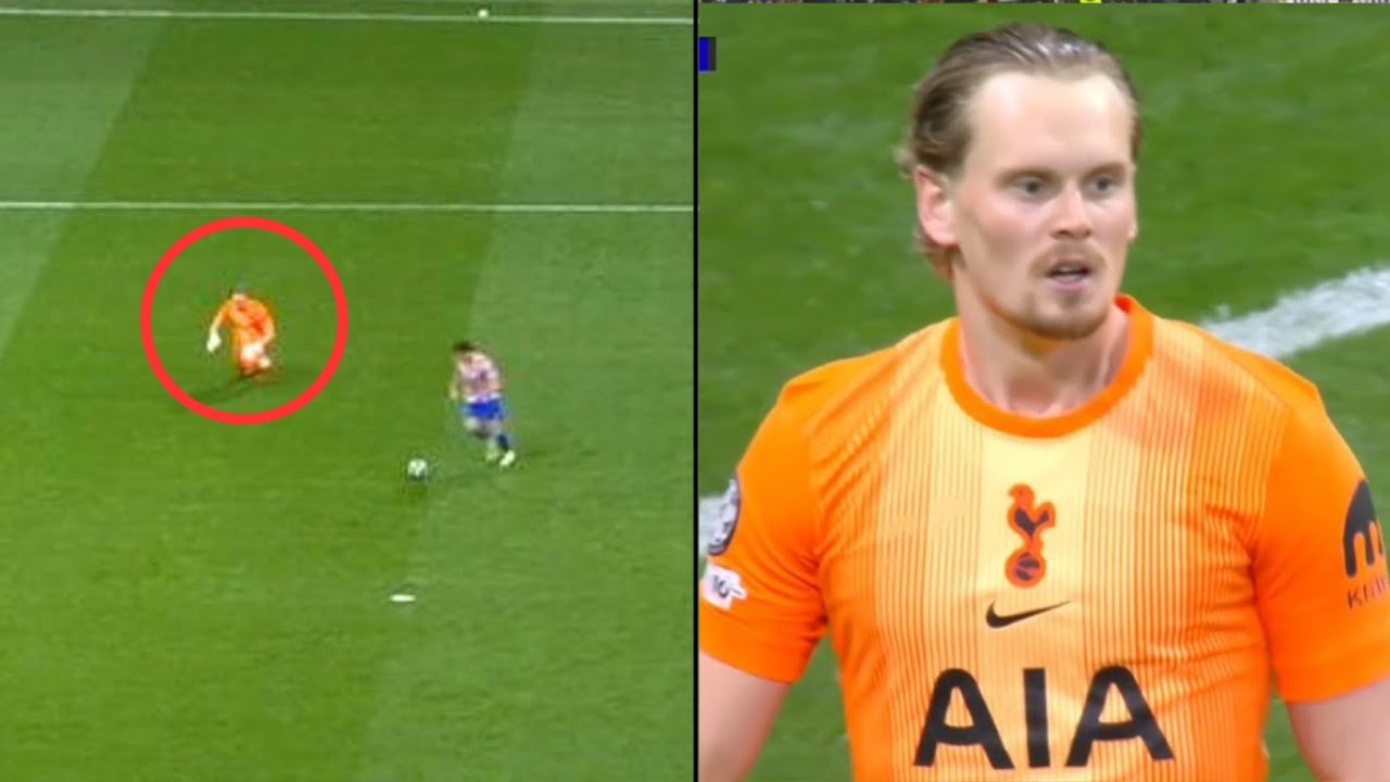 Spurs Goalkeeper Antonin Kinsky Subbed off after 17 Minutes vs Atletico ...