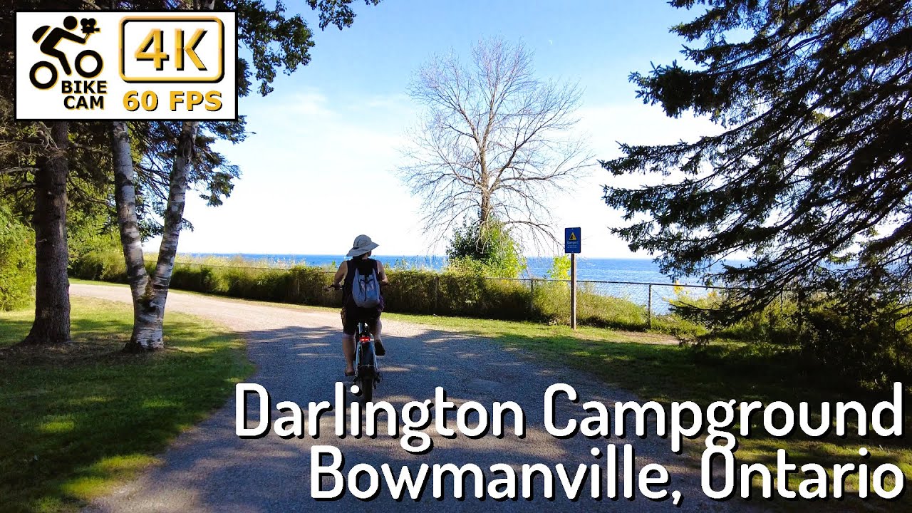 🚴‍♂️🍁 Scenic 4K Bike Ride Through Darlington Provincial Park | Explore ...