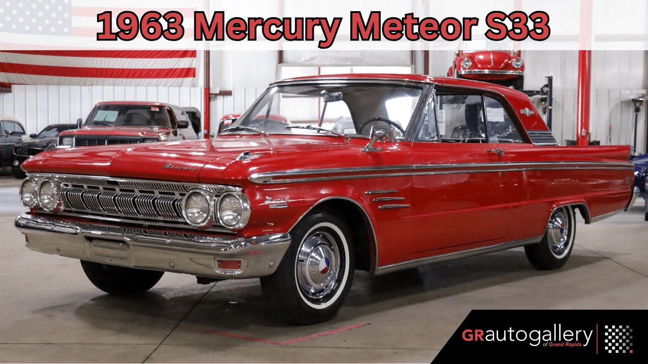1963 Mercury Meteor S33 For Sale - Walk Around - YouTube