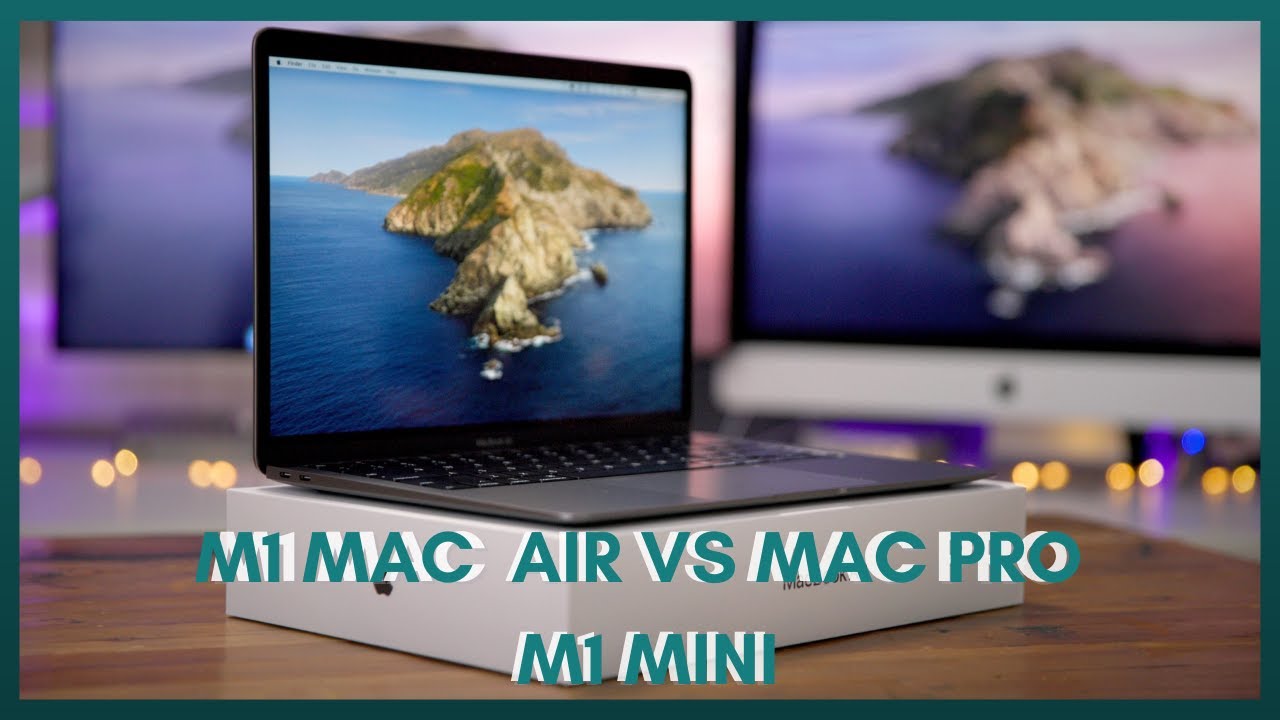 Apple M1 Macbook Air Vs Mac Pro | M1 Mini | Macbook Air M1 - YouTube