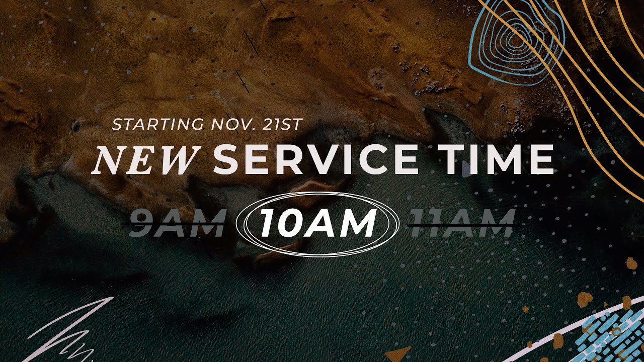 NEW Service Time! | You're Invited! - YouTube