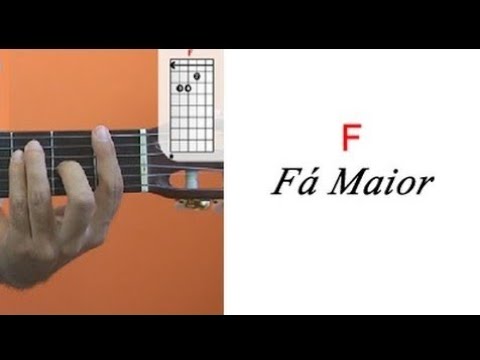 acorde F maio aula no violão - YouTube