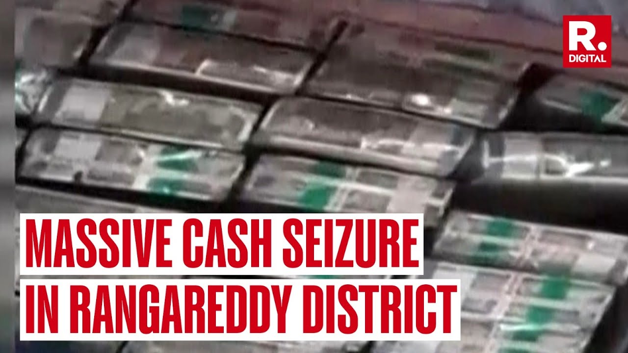 Rs.5 Crore Cash Seized From Car In Hyderabad Ahead Of Telangana ...