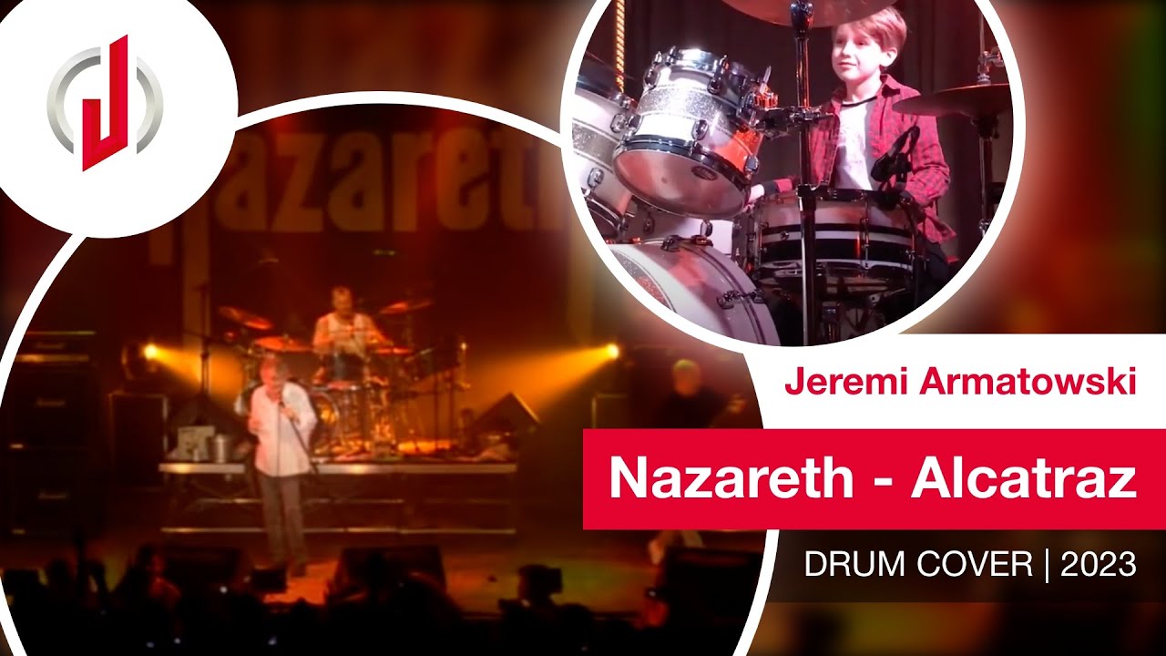 Nazareth - Alcatraz | DRUM COVER | Jeremi Armatowski (8 lat) | Straż ...