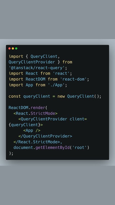 Master React Data Fetch With Tanstack Query Reactjs Youtube