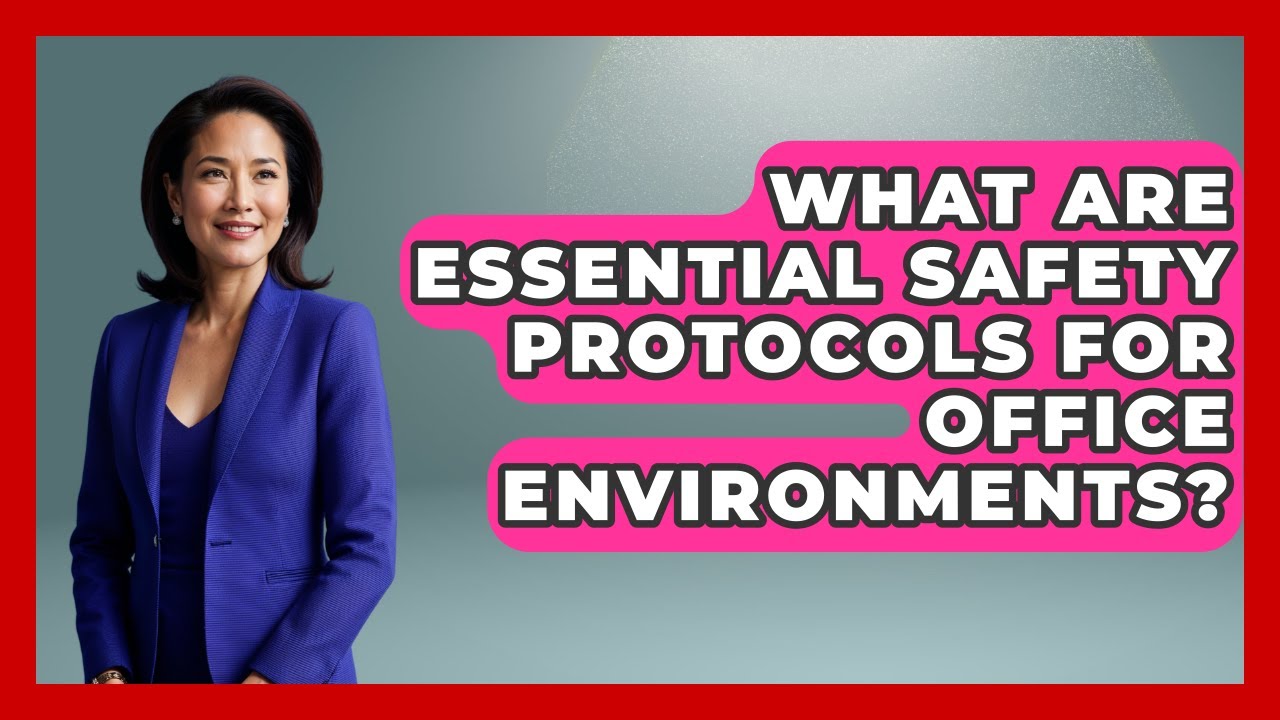 What Are Essential Safety Protocols For Office Environments? - Office ...
