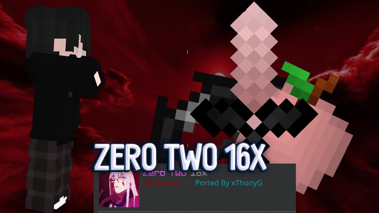 💜Zero Two [16x] Texture Pack 🖤 - YouTube