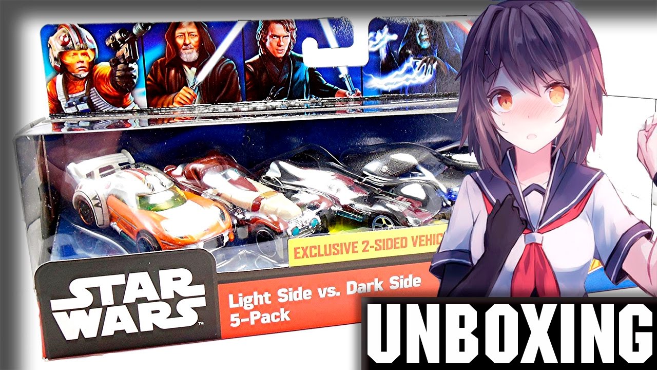 STAR WARS Light Side Vs. Dark Side unboxing - YouTube