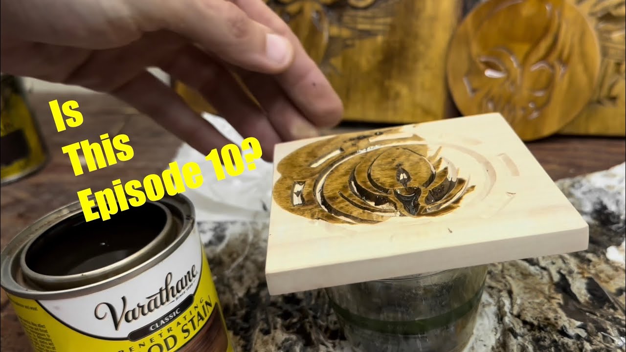 Battlestar Galactica - Carving the Colonial Fleet logo. - YouTube