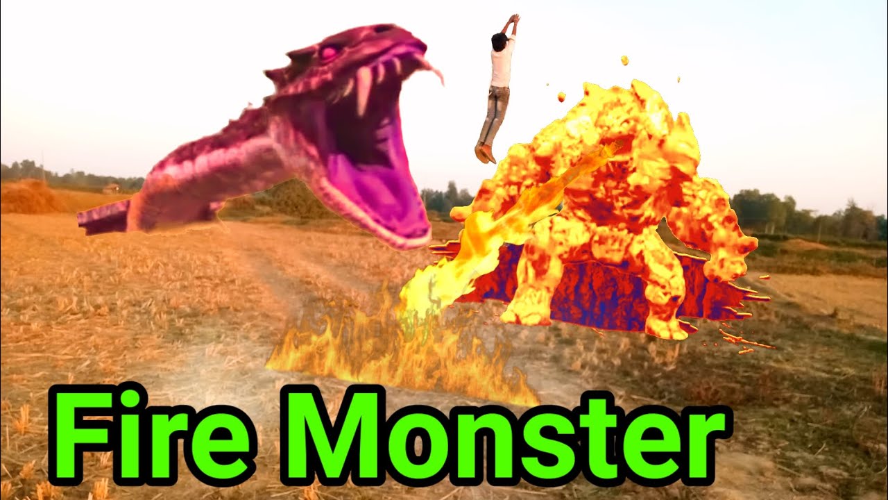 Fire Demon Attack In Real Life | A Monster Come Out After Tearing The ...