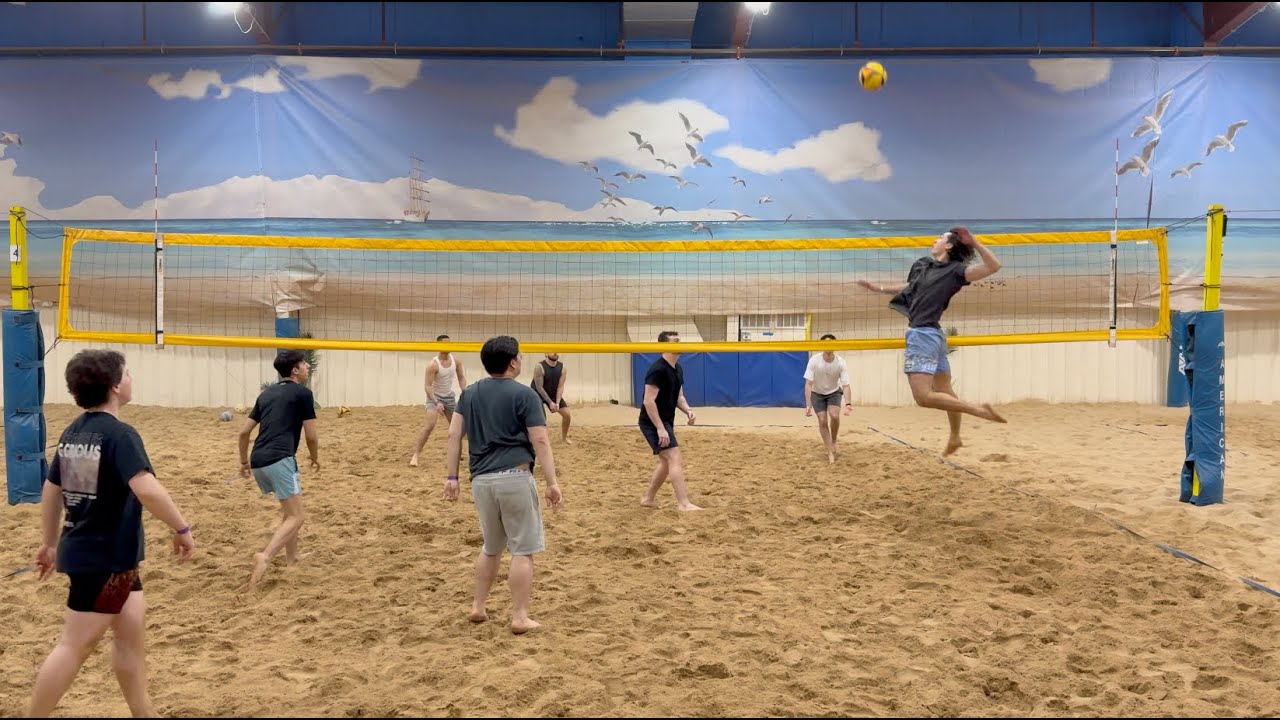 PMEvolleyball vs Strangers | PME Plays Volleyball EP 1 - YouTube