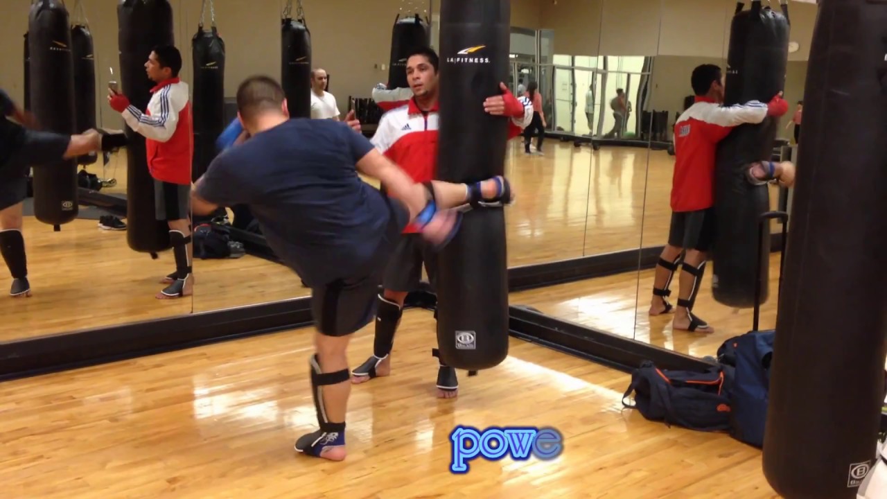 How to train strong kicks and stamina - YouTube