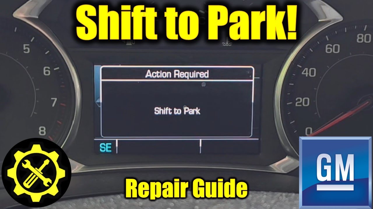 "Shift to Park" Warning Repair for Chevy Traverse - Quick Guide! - YouTube