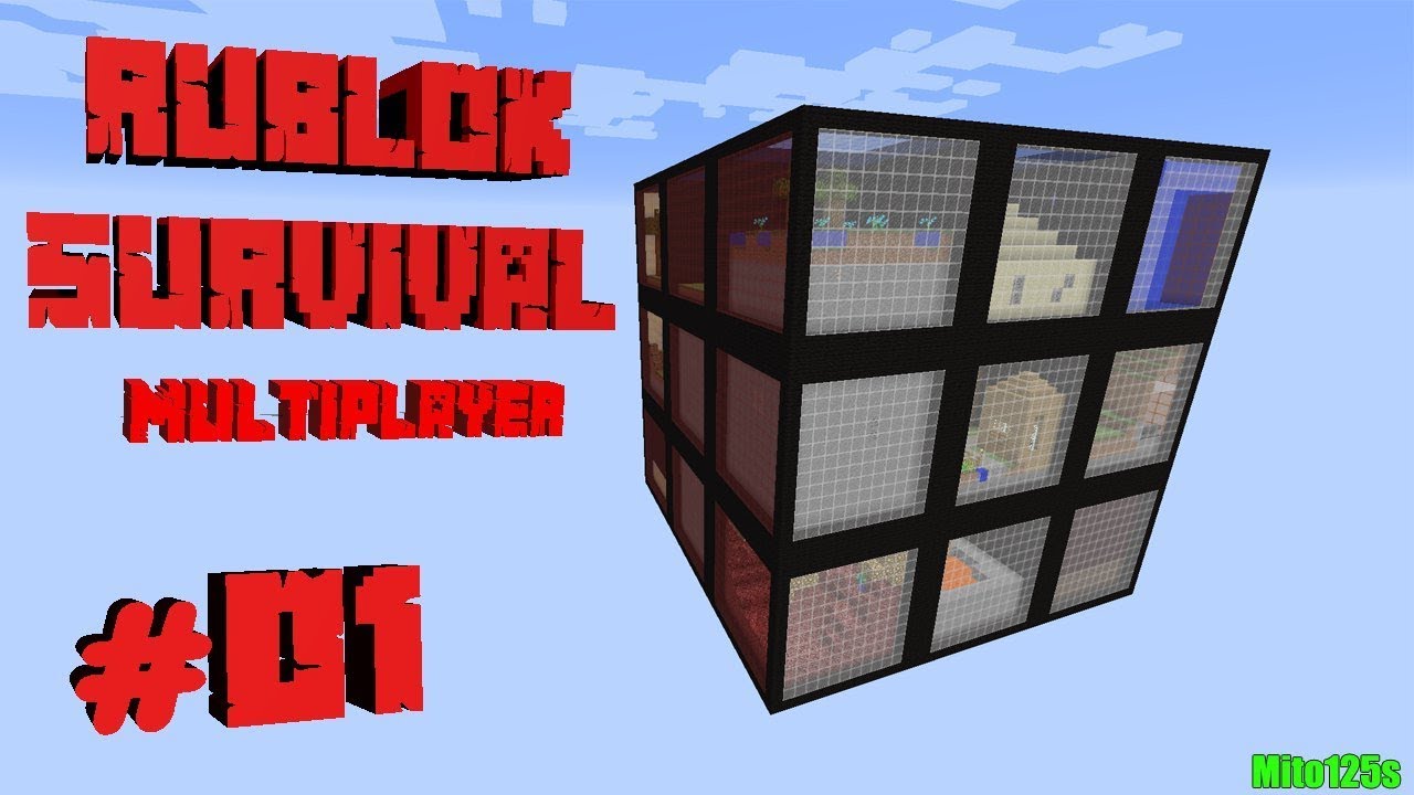 Rubloks Survival #01 - Minecraft Multiplayer Timelapse - YouTube