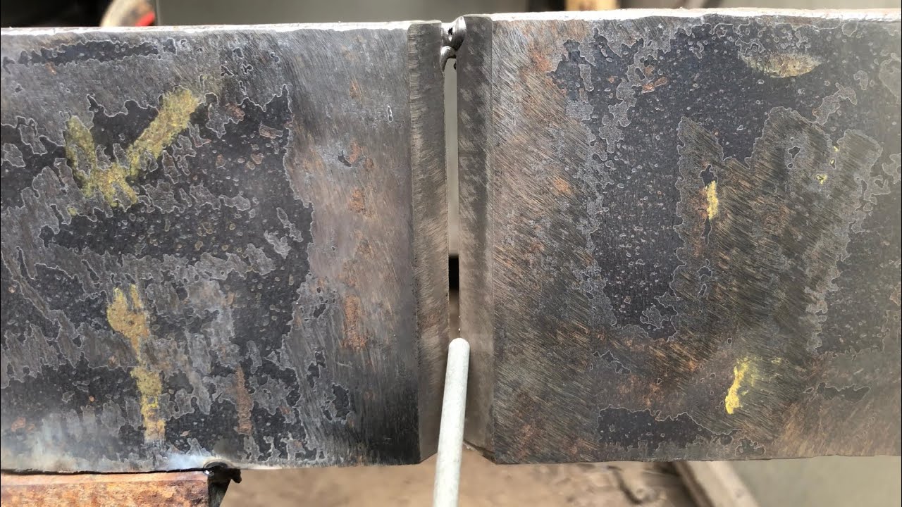 6013 open root 3G welding for beginners // vertical stick welding - YouTube