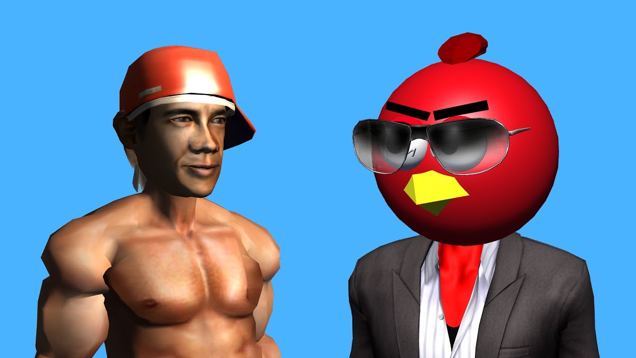 OBAMA RAPPING WITH ANGRY BIRD ♫♫♫♫♫ MC GIBBERI$H at the WHITE HOUSE ...