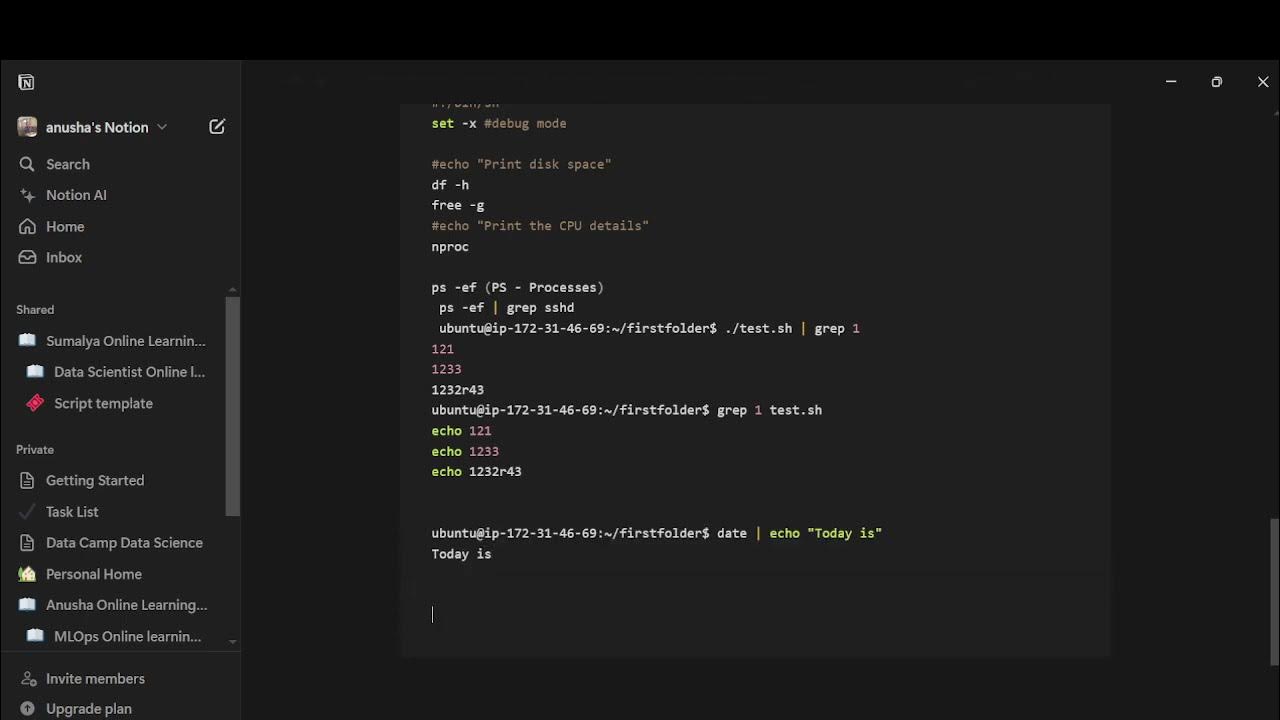 Shell Scripting #shellscripting #shell #linux #devops #mlops - YouTube