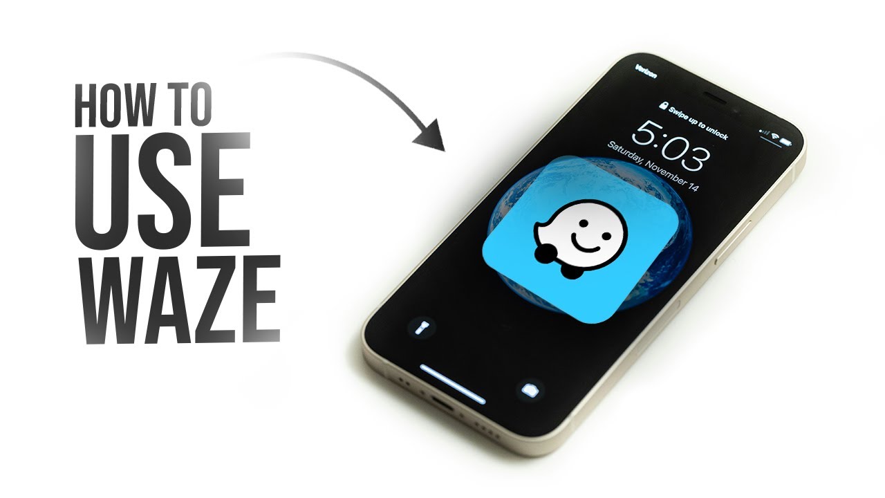 How to Use Waze App on iPhone (tutorial) - YouTube