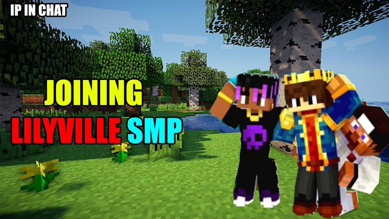 JOINING LILYVILLE SMP LIVE 😱 | IP IN CHAT - YouTube