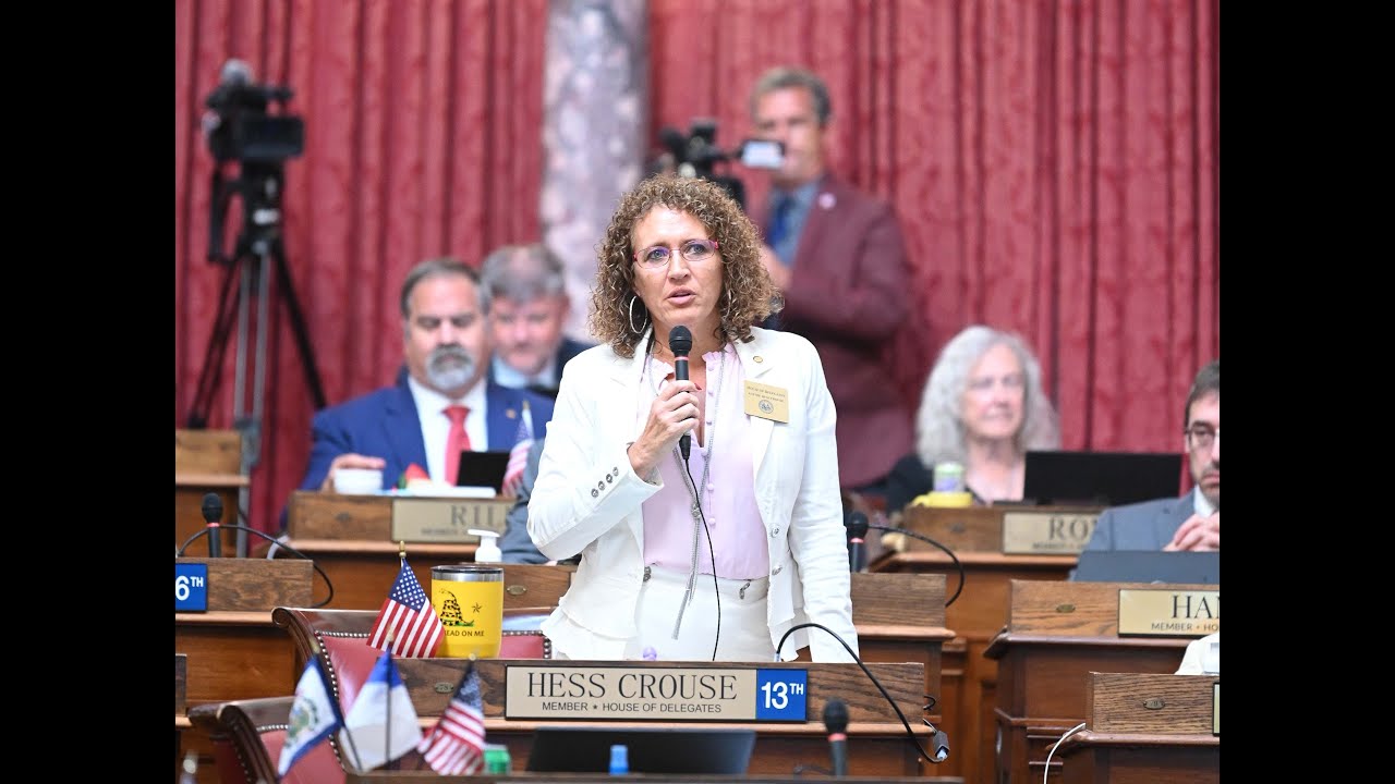 Delegate Kathie Hess Crouse - Standing for Life in West Virginia - YouTube