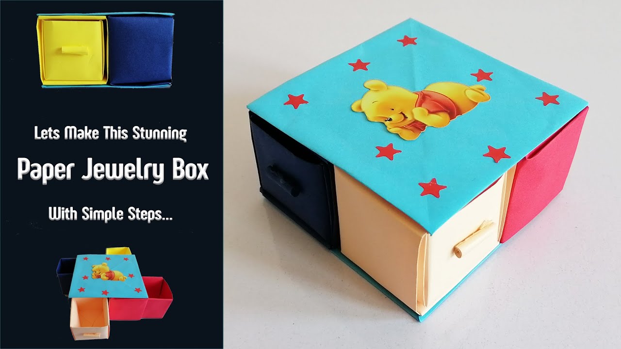 Crafting a Paper Jewelry Box: DIY Paper Crafting: How to Make a Paper ...