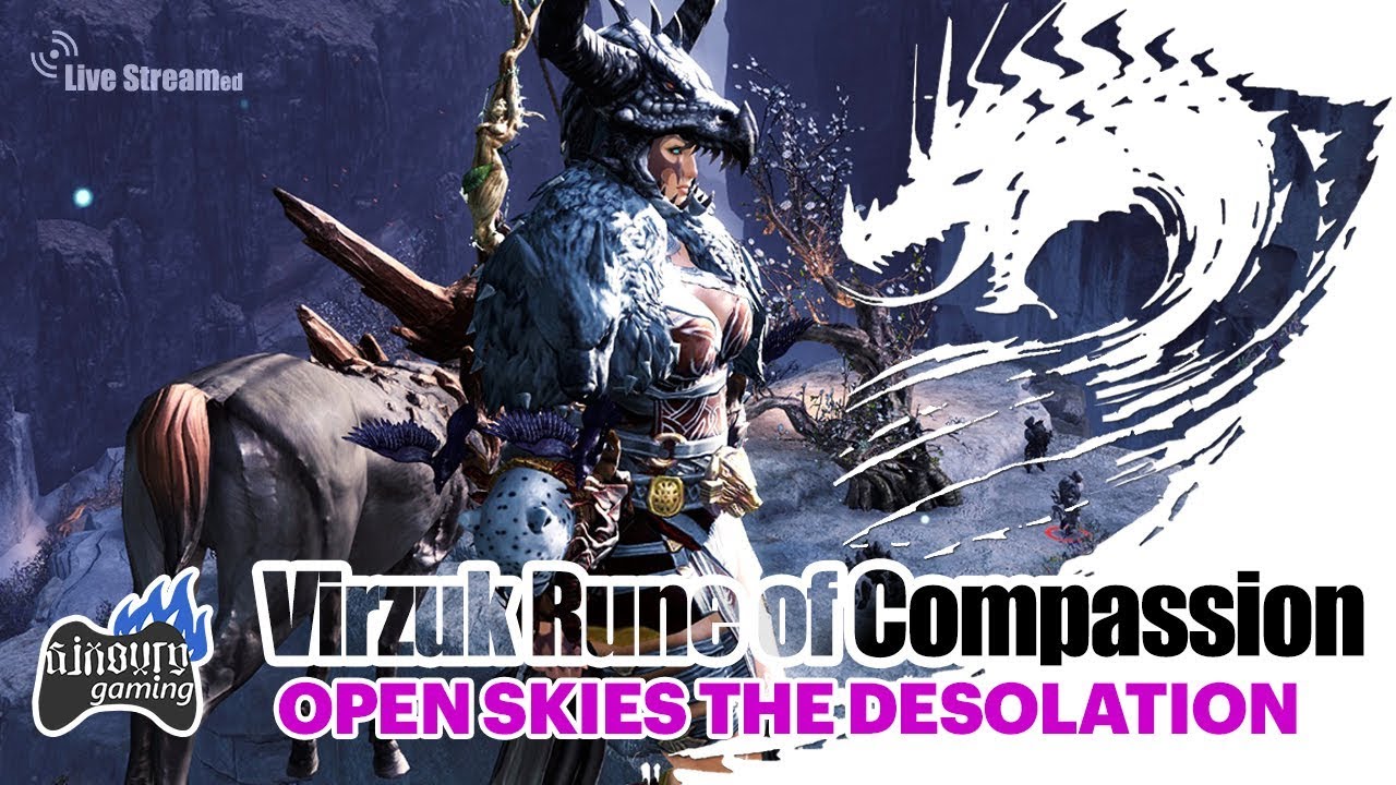 Guild Wars 2: Virzuk Rune of Compassion Open Skies Desolation - YouTube