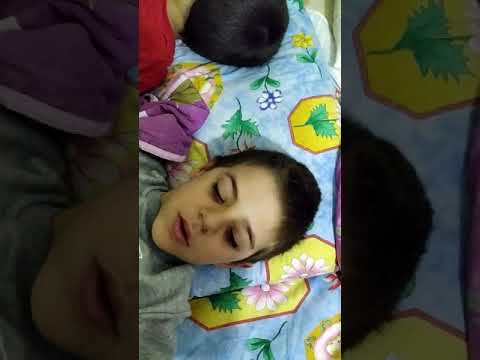 Çocukların yoğun isteği üzerine, sahura kaldırılış anındaki halleri