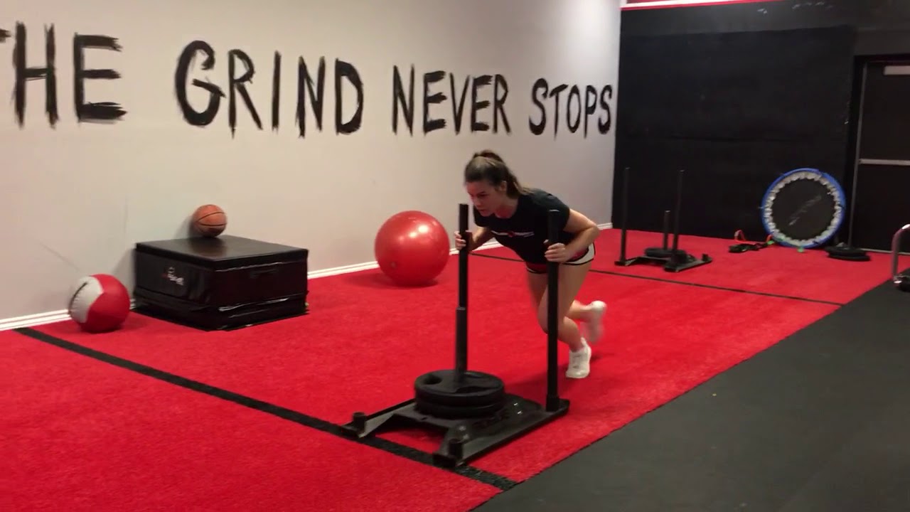Sled Push Bound - YouTube