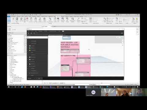 04 Dynamo - Finish Materials - Creating Materials / Running The Script ...