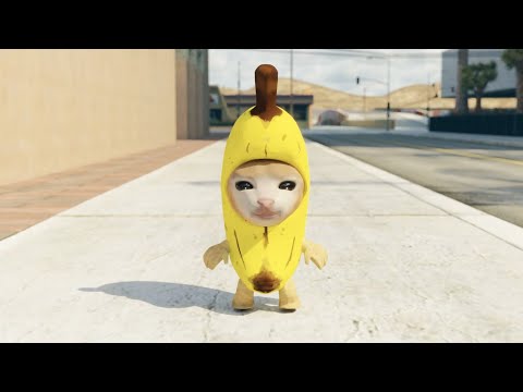 Banana Cat Save The World (FullHD|RTX)🐈✨