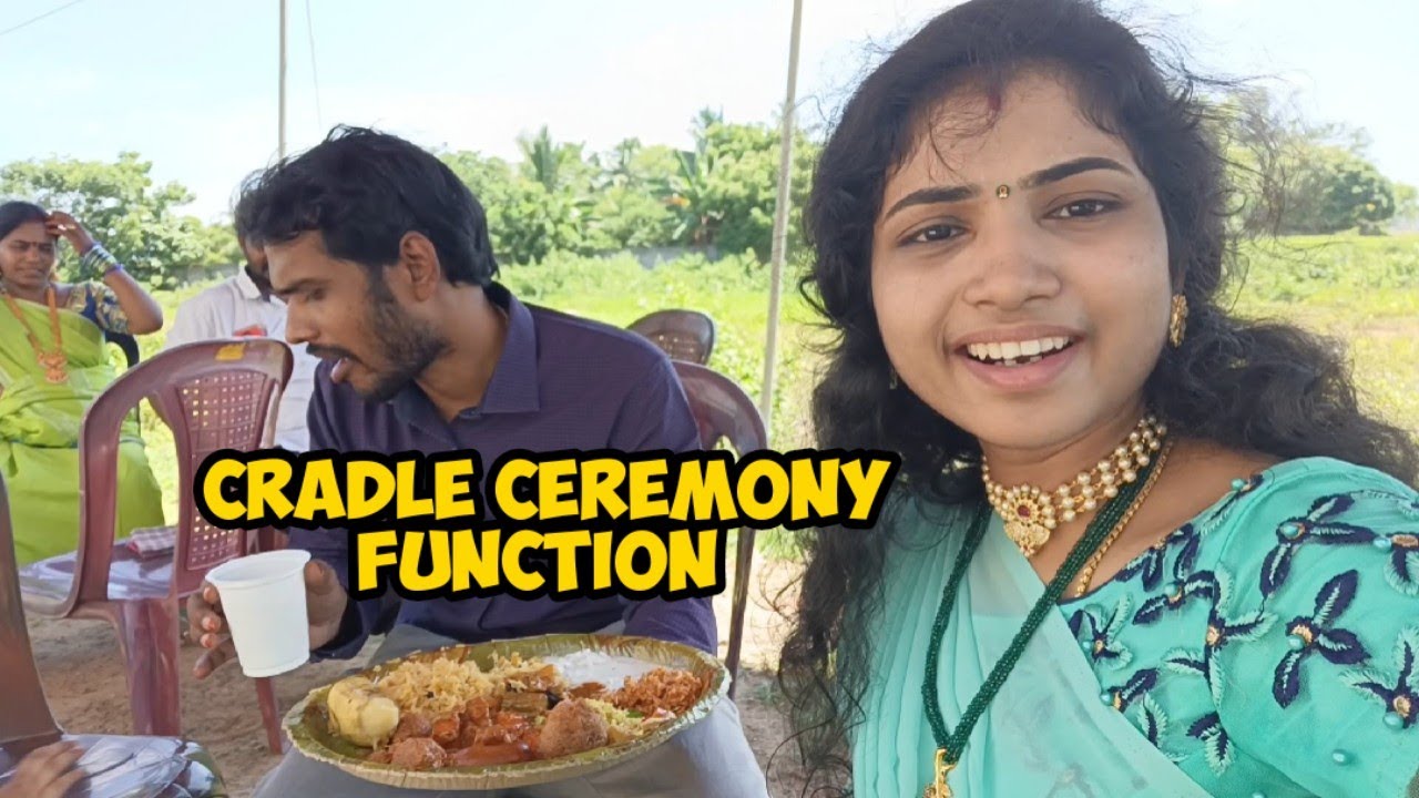 Cradle ceremony function కి వెళ్ళాము, ఎవరి ఇంటికీ వెళ్ళమో తెలుసా? - YouTube