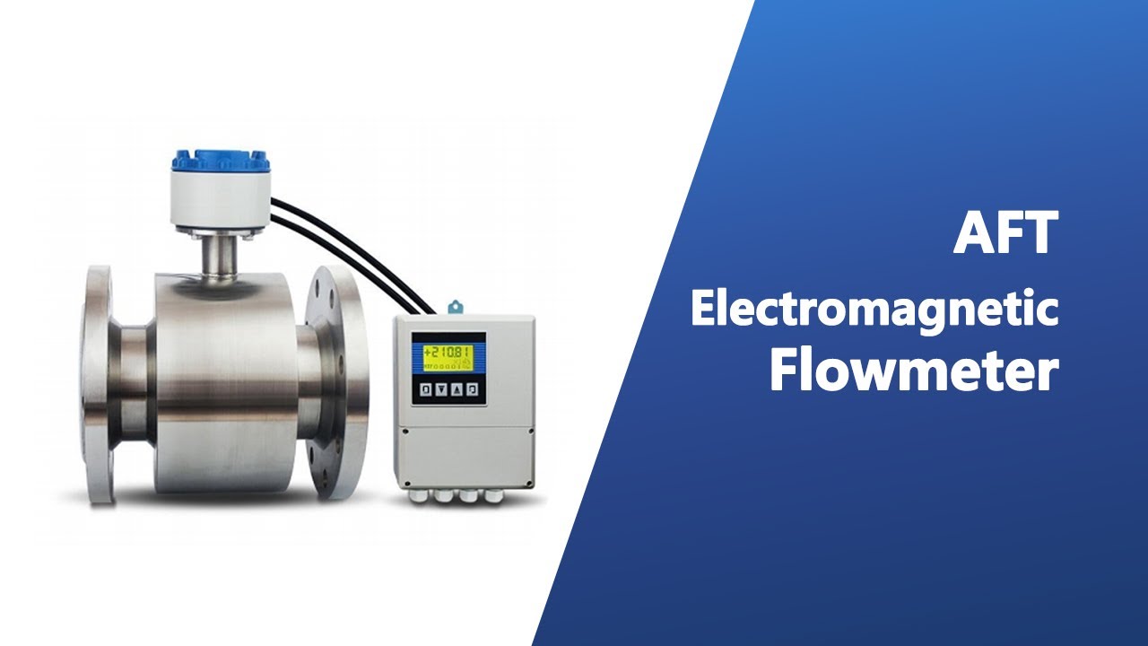Apure AFT Electromagnetic Flowmeter - YouTube