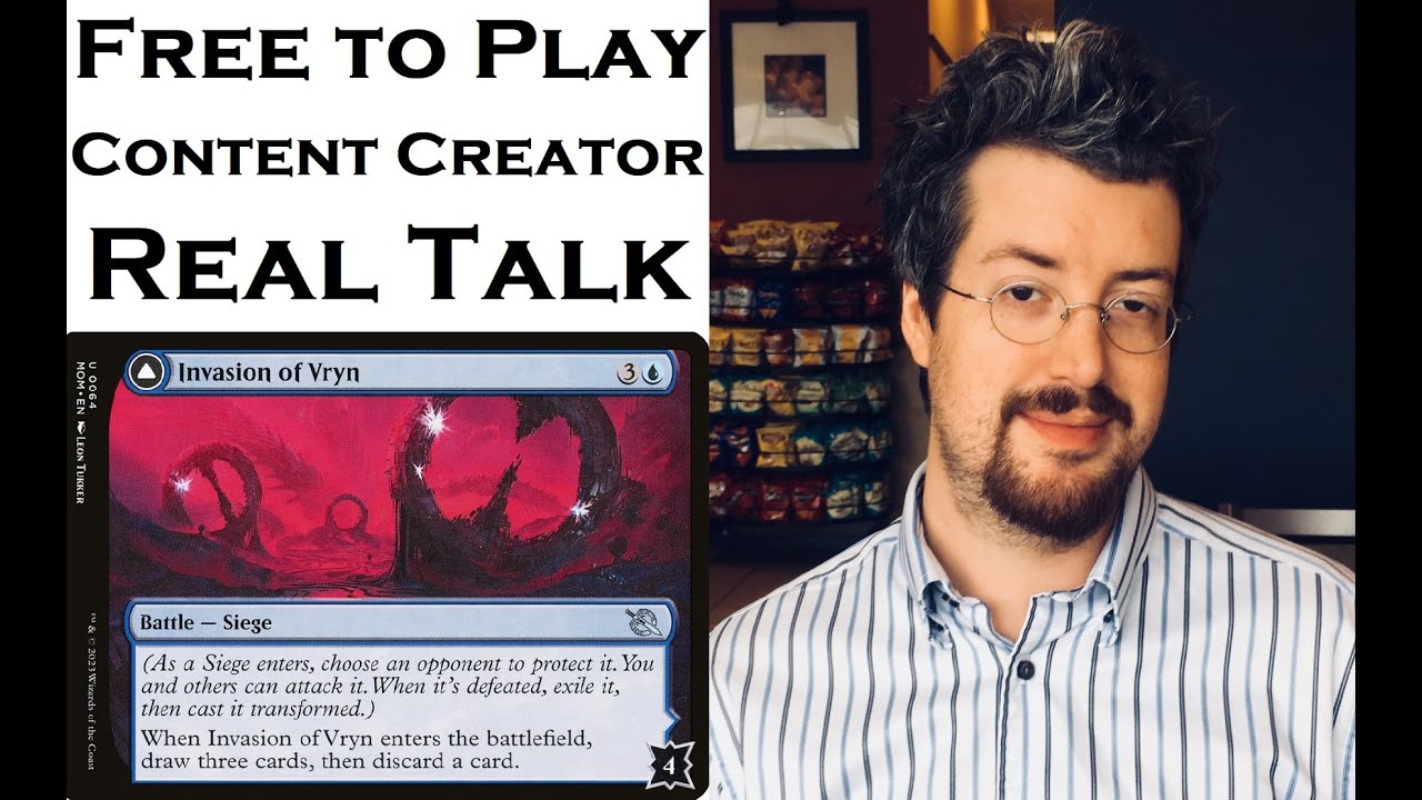 Free to Play Content Creator Real Talk - YouTube