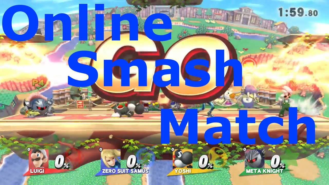 Super Smash Bros Wii U - Online Smash Town and City - YouTube
