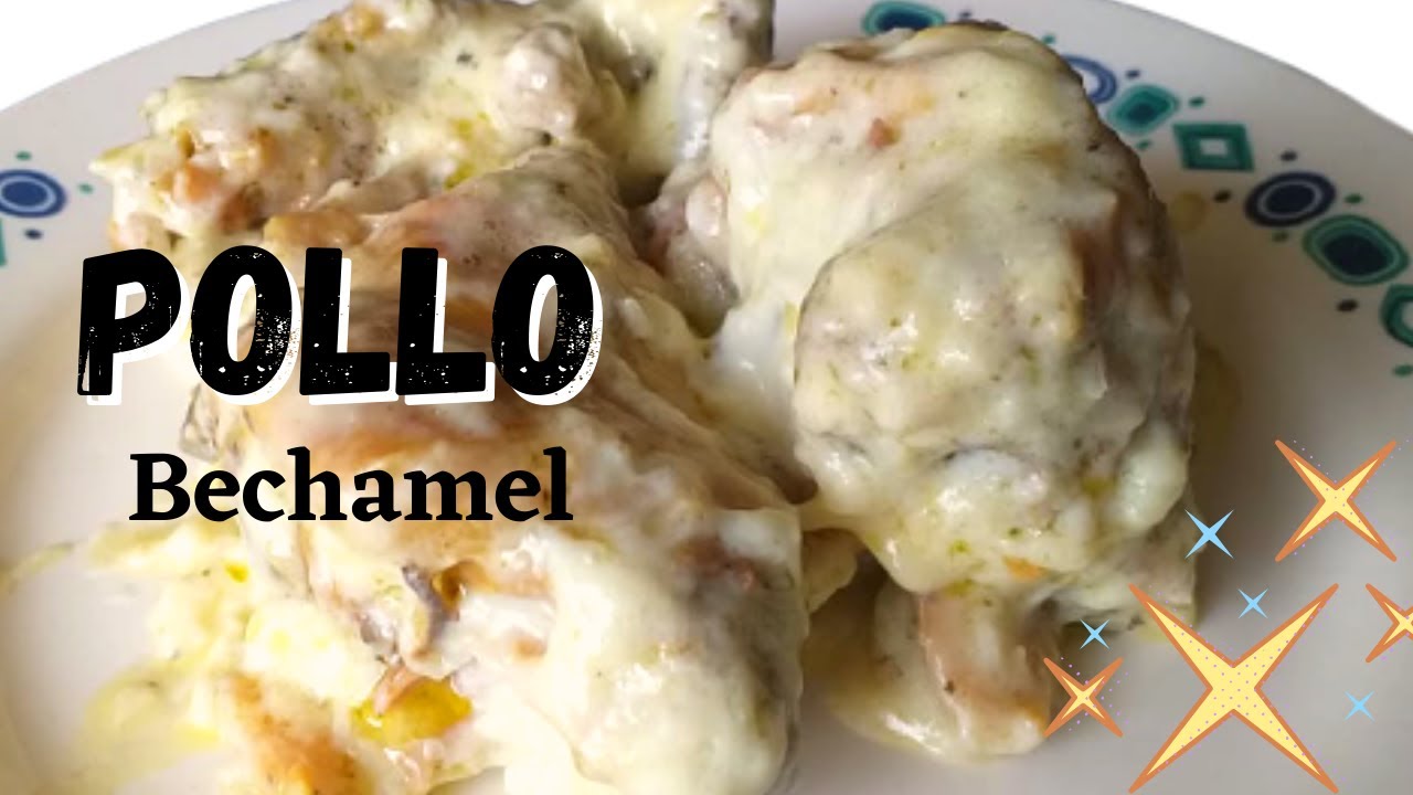 Receta de Pollo en Salsa Bechamel Fácil y Rápido | Mmm Delicioso - YouTube