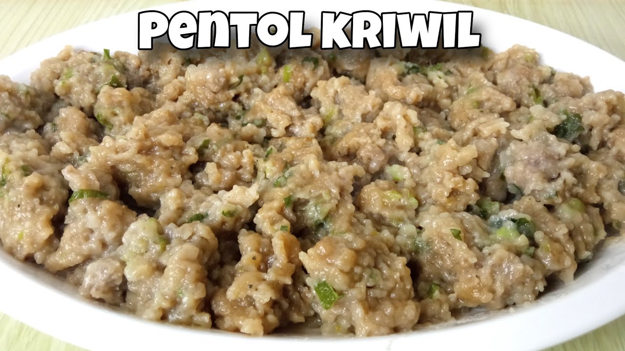 Resep pentol kriwil viral enak banget bisa jadi ide jualan - YouTube