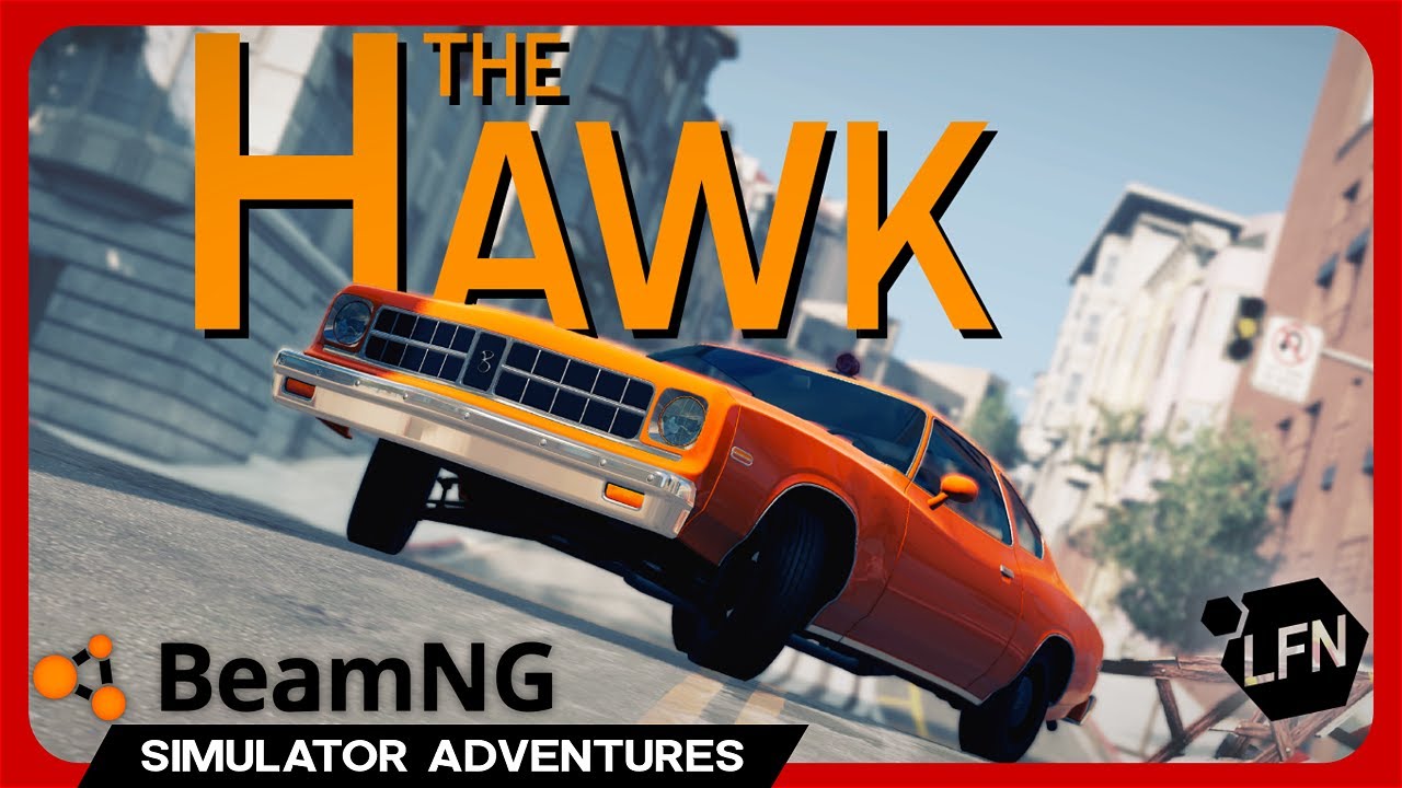 BeamNG: Police TV Show Mod! - "The Hawk" Scenario - YouTube