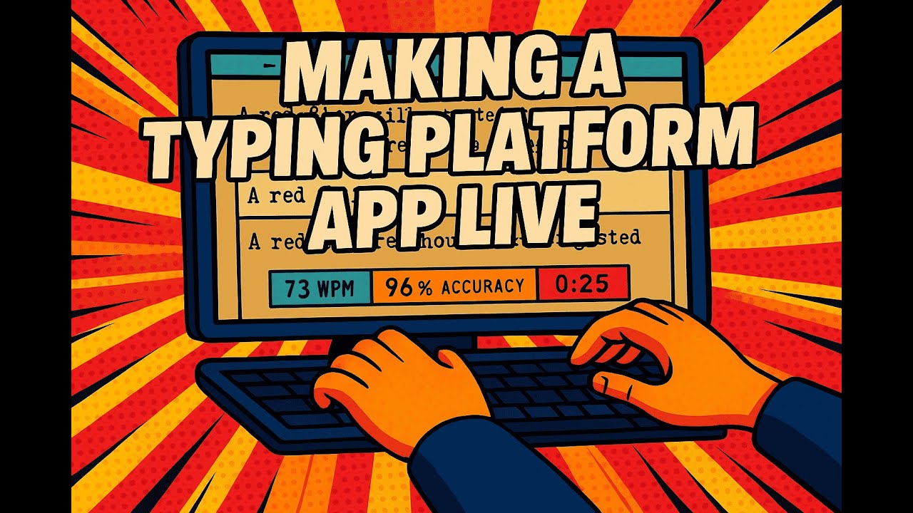 Making a Typing Platform live - YouTube