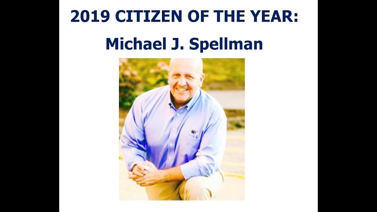Michael Spellman // Citizen of the Year 2019 - YouTube