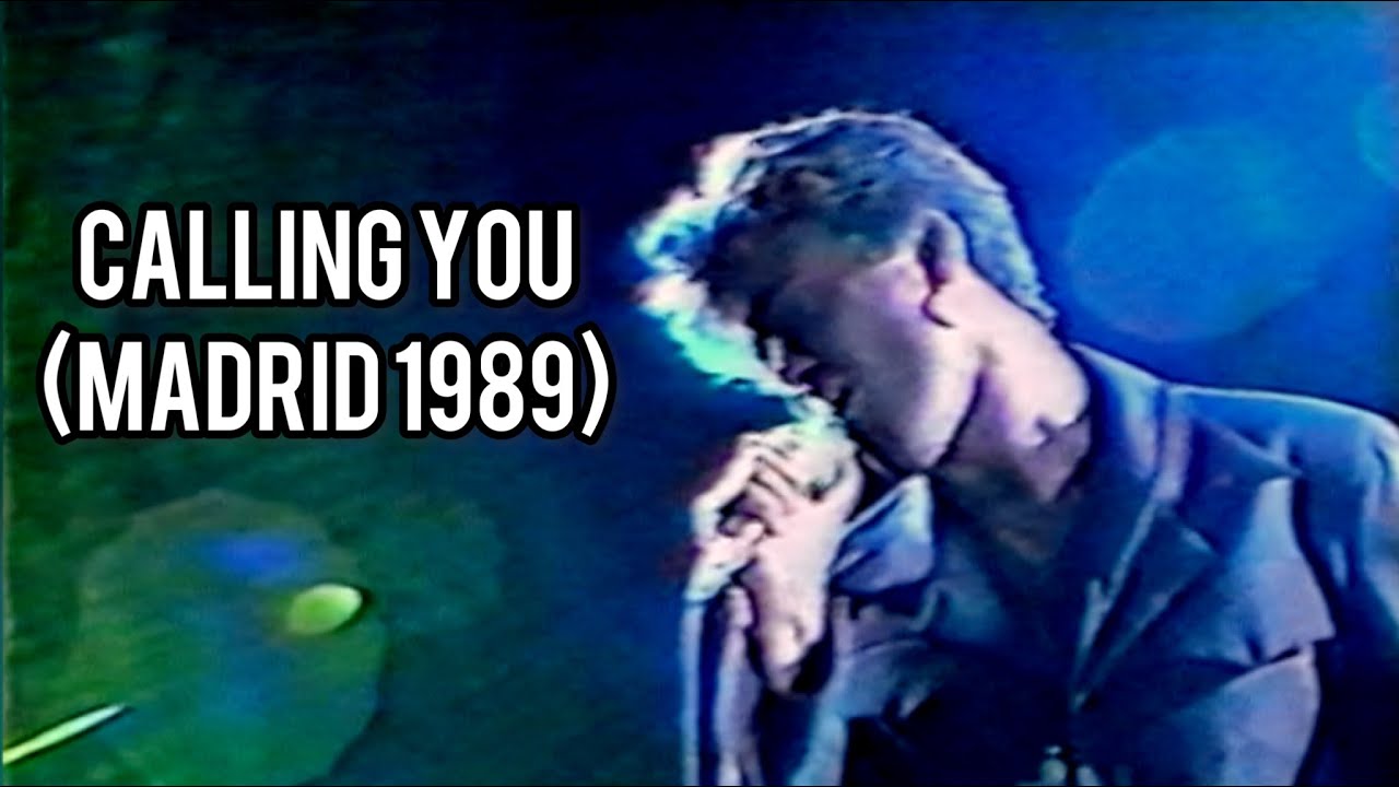 George Michael - Calling You (Madrid 1989) - YouTube