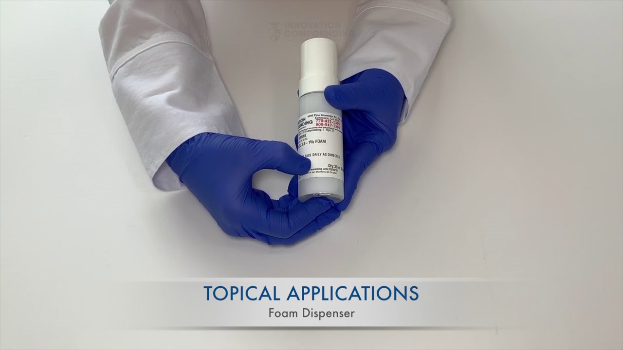 Topical Applications: Foam Dispenser - YouTube