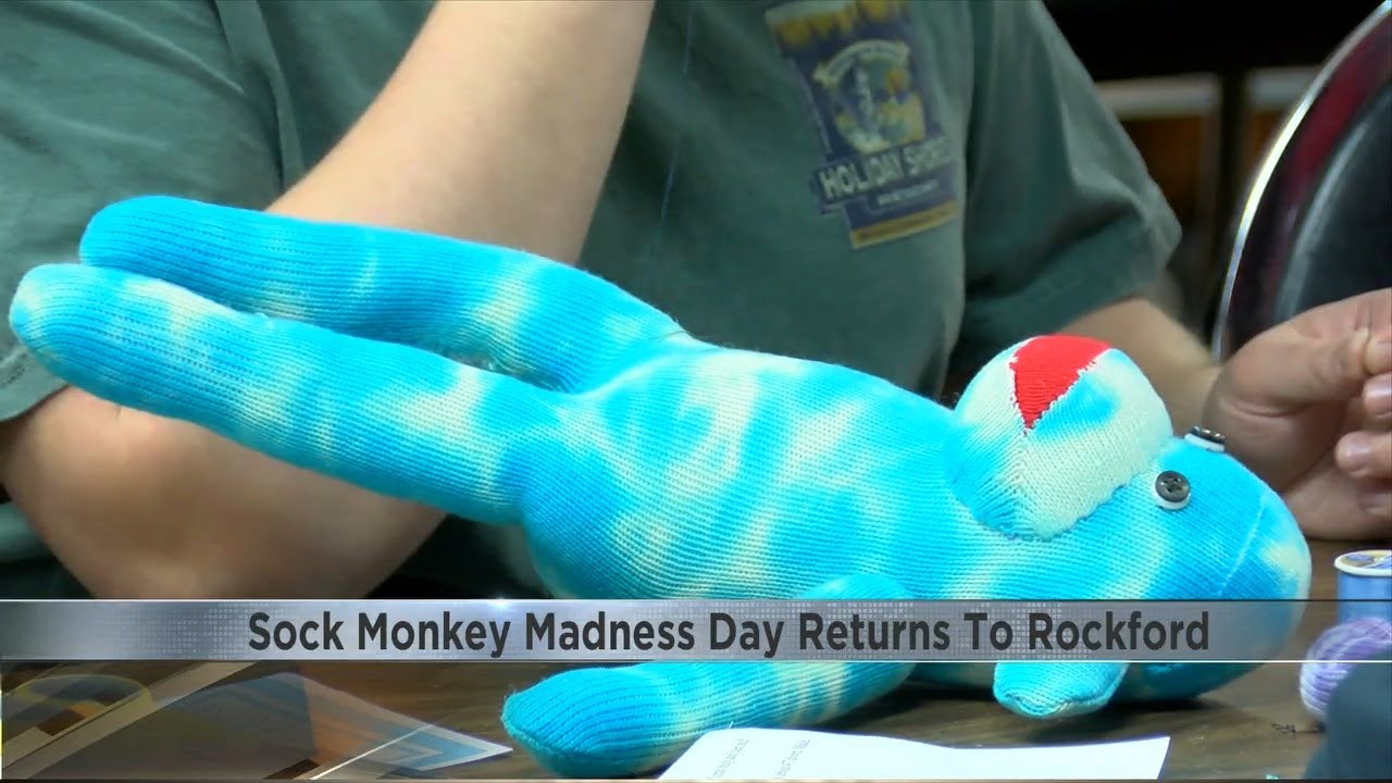 Sock Monkey Madness At The Midway Village Museum - YouTube