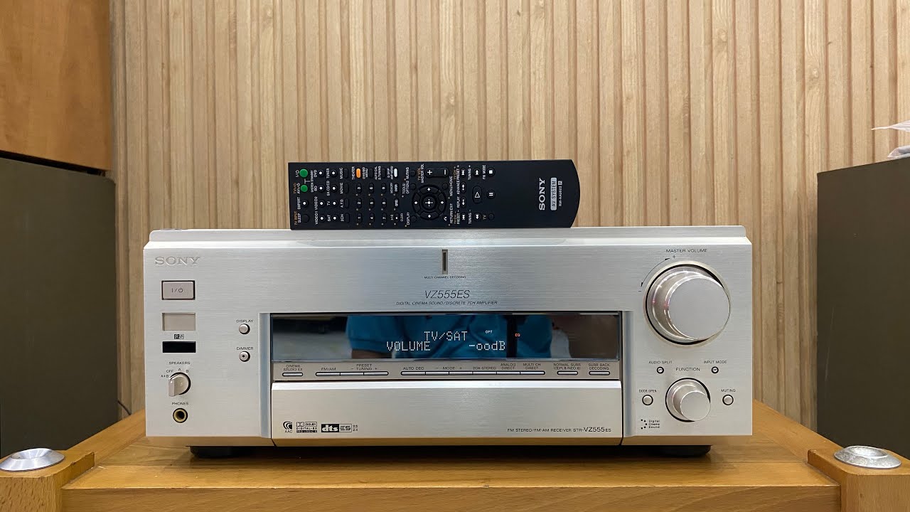 Đã bán-Sony STR-VZ555es Long lanh công suất 400W,Pre làm DAC☎ ...