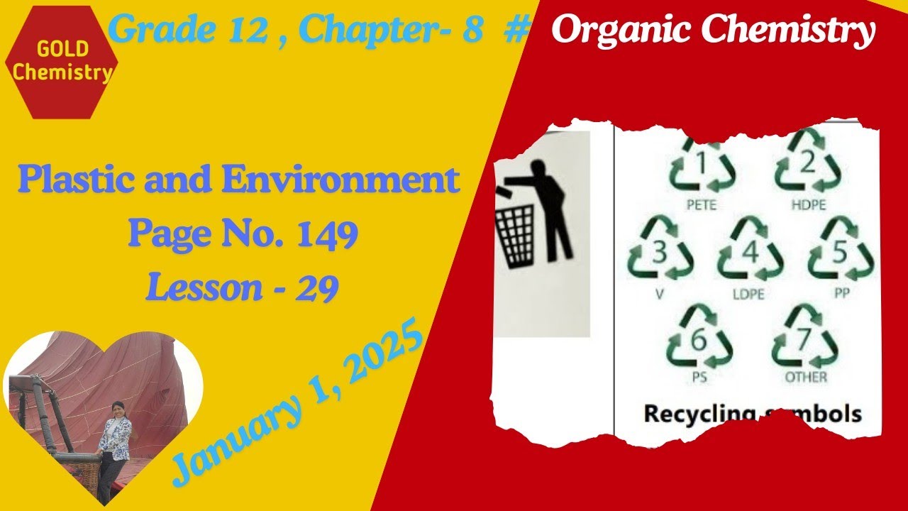 Organic Chemistry Grade 12 plastic and environment - YouTube